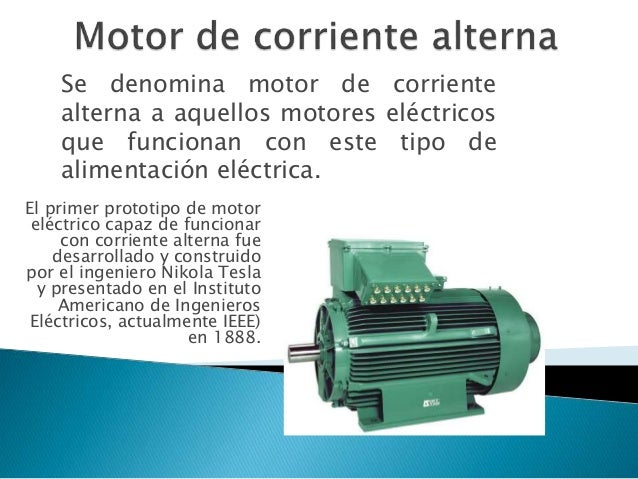 Motor de corriente alterna