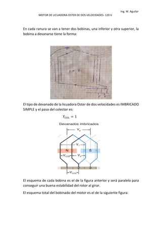 Motor de licuadora oster de 2 velocidades | PDF