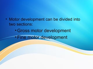 Motor developmrent | PPT