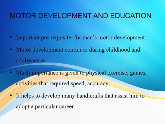 Motor developmrent | PPT