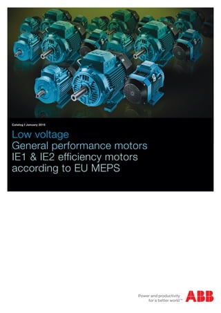 Motor điện ABB, động cơ điện | PDF