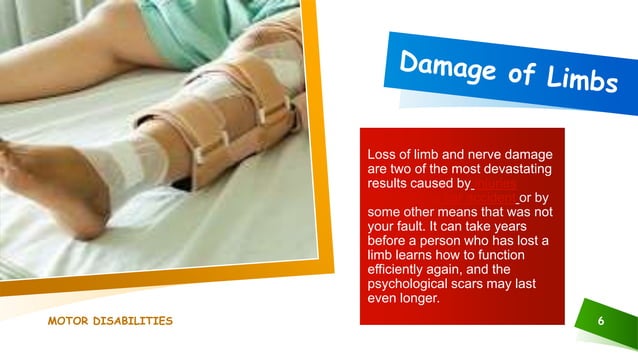 Motor disabilities | PPTX