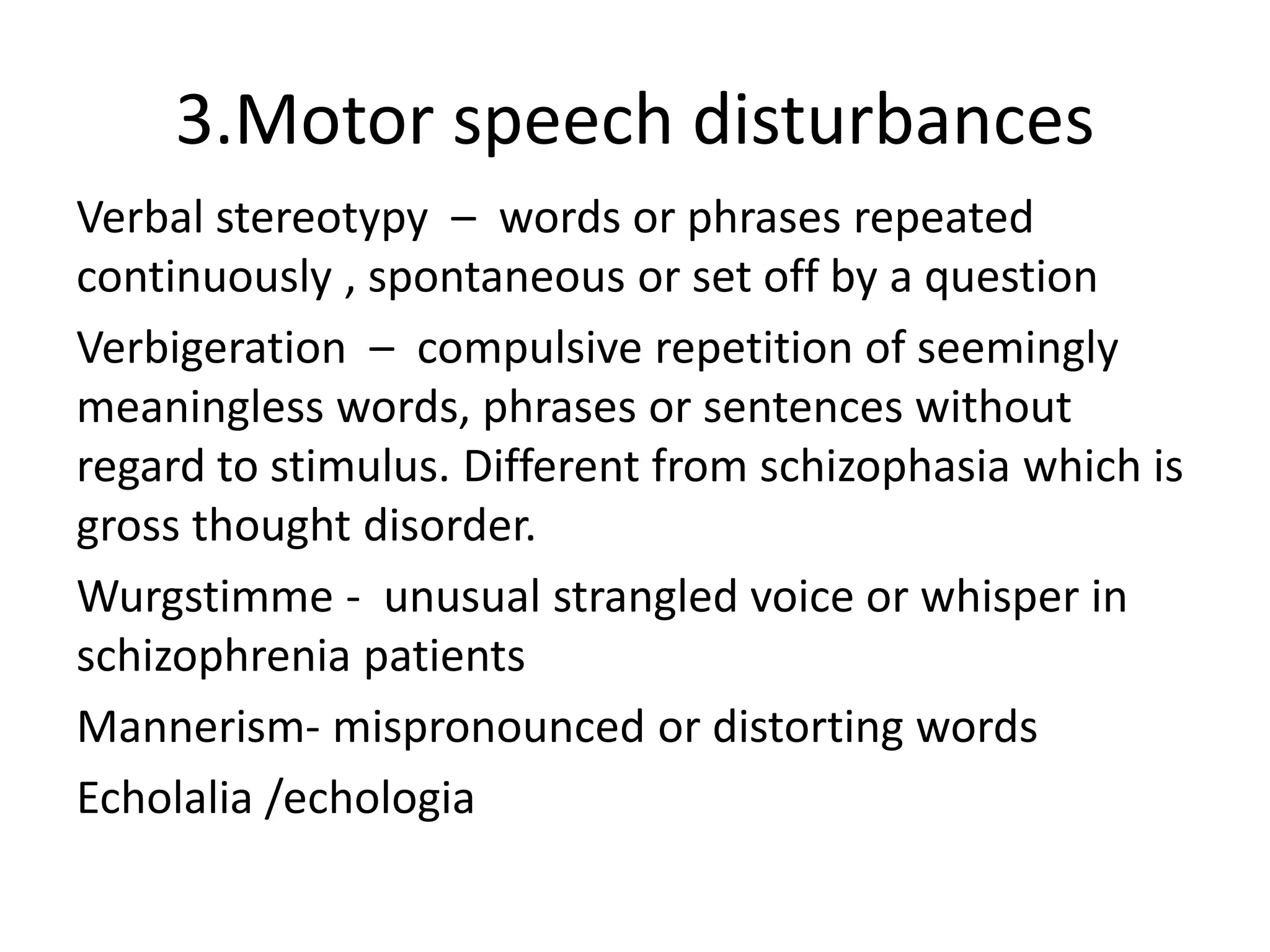 Motor Disorders | PPTX