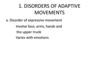 Motor Disorders | PPTX