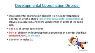 Motor disorder | PPTX