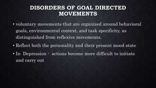 Motor disorders | PPTX