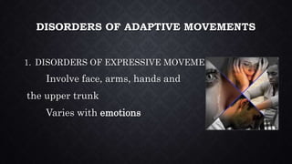 Motor disorders | PPTX
