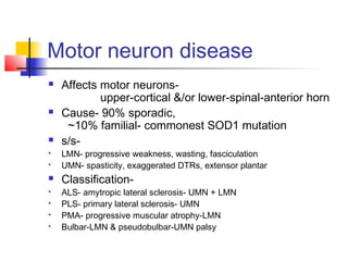 Motor disorders | PPT