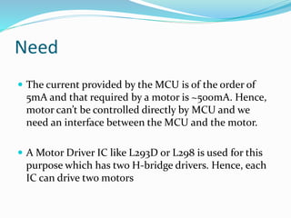 Motor driver | PPTX