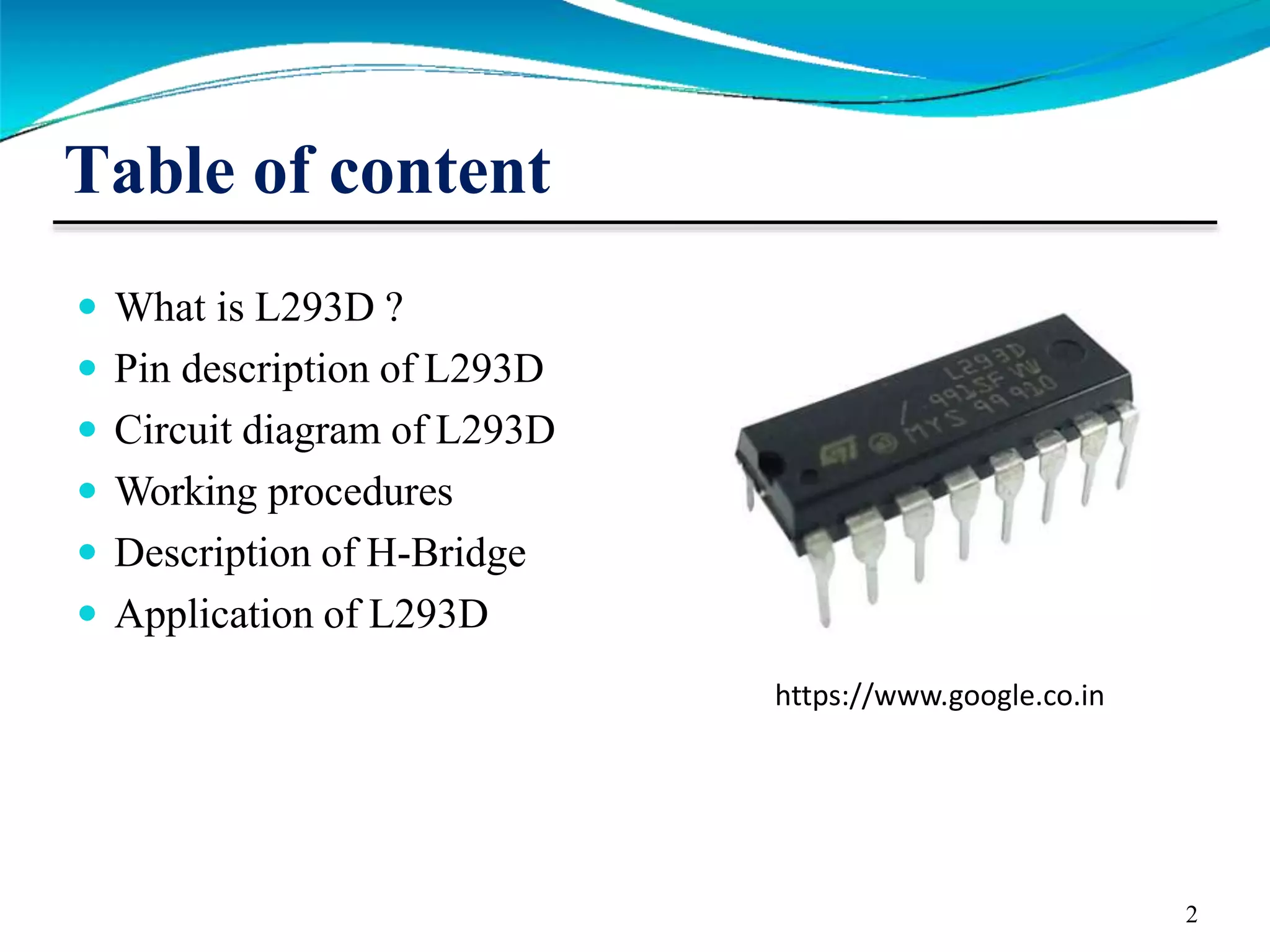 Motor driver IC | PPTX