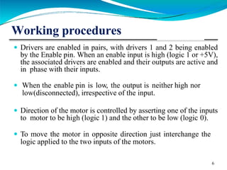 Motor driver IC | PPTX