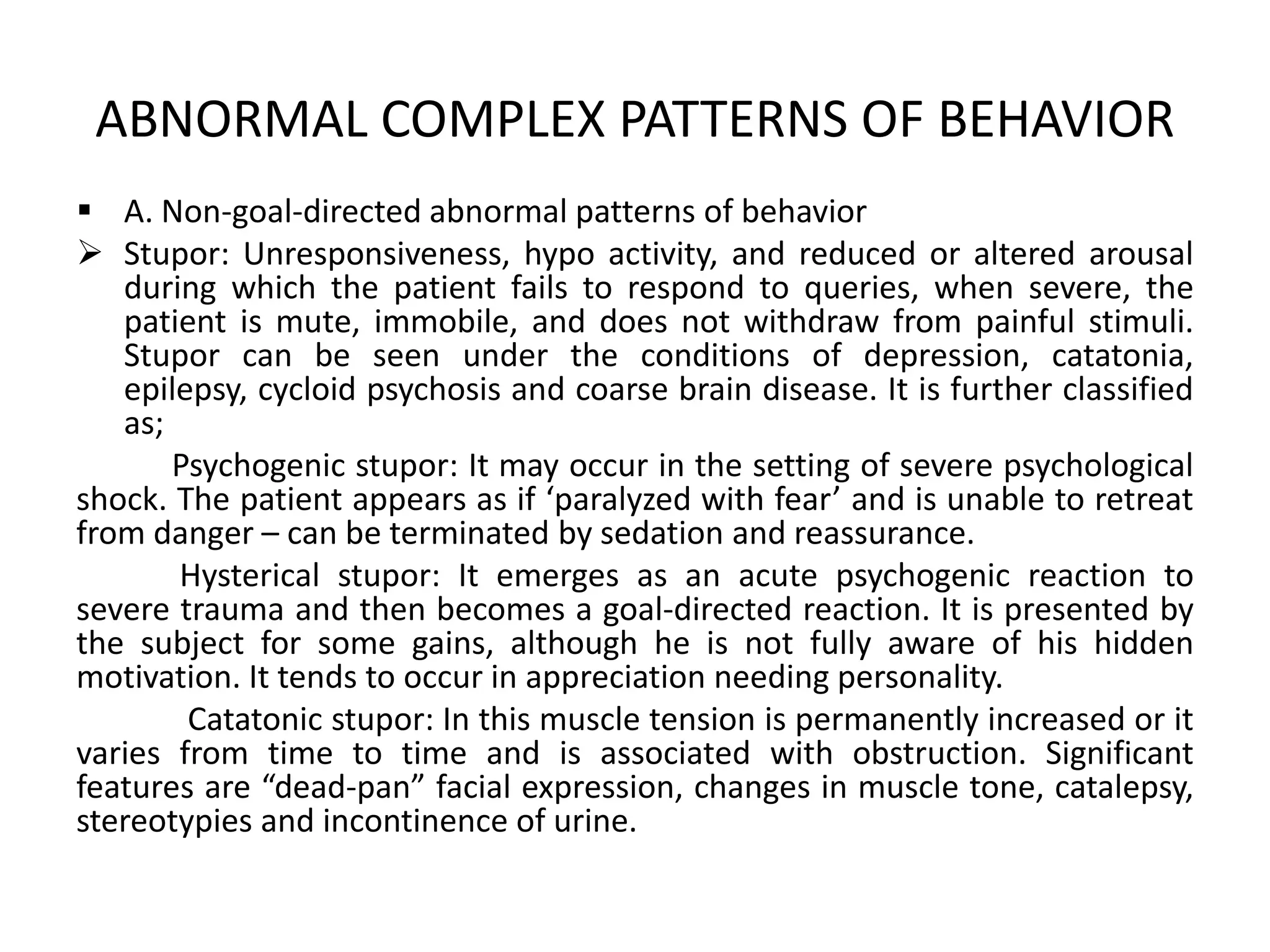 Motor disorders in psychiatry | PPTX