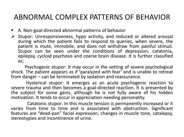 Motor disorders in psychiatry | PPTX | Brain and Nervous System ...