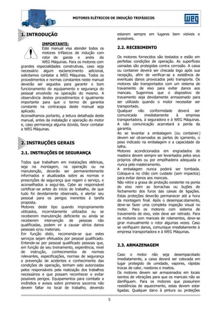 Motores weg | PDF