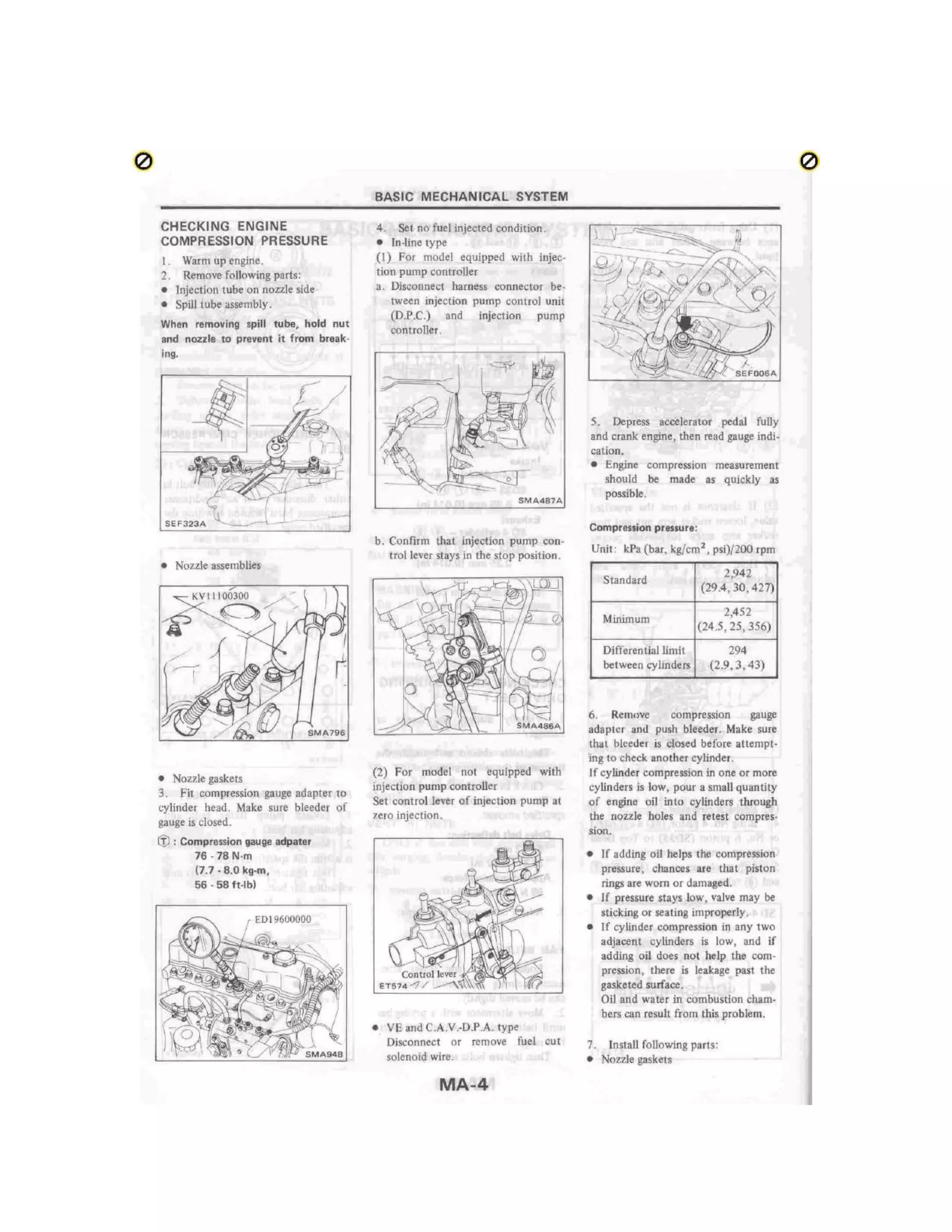 Motores diesel nissan sd 23 | DOCX