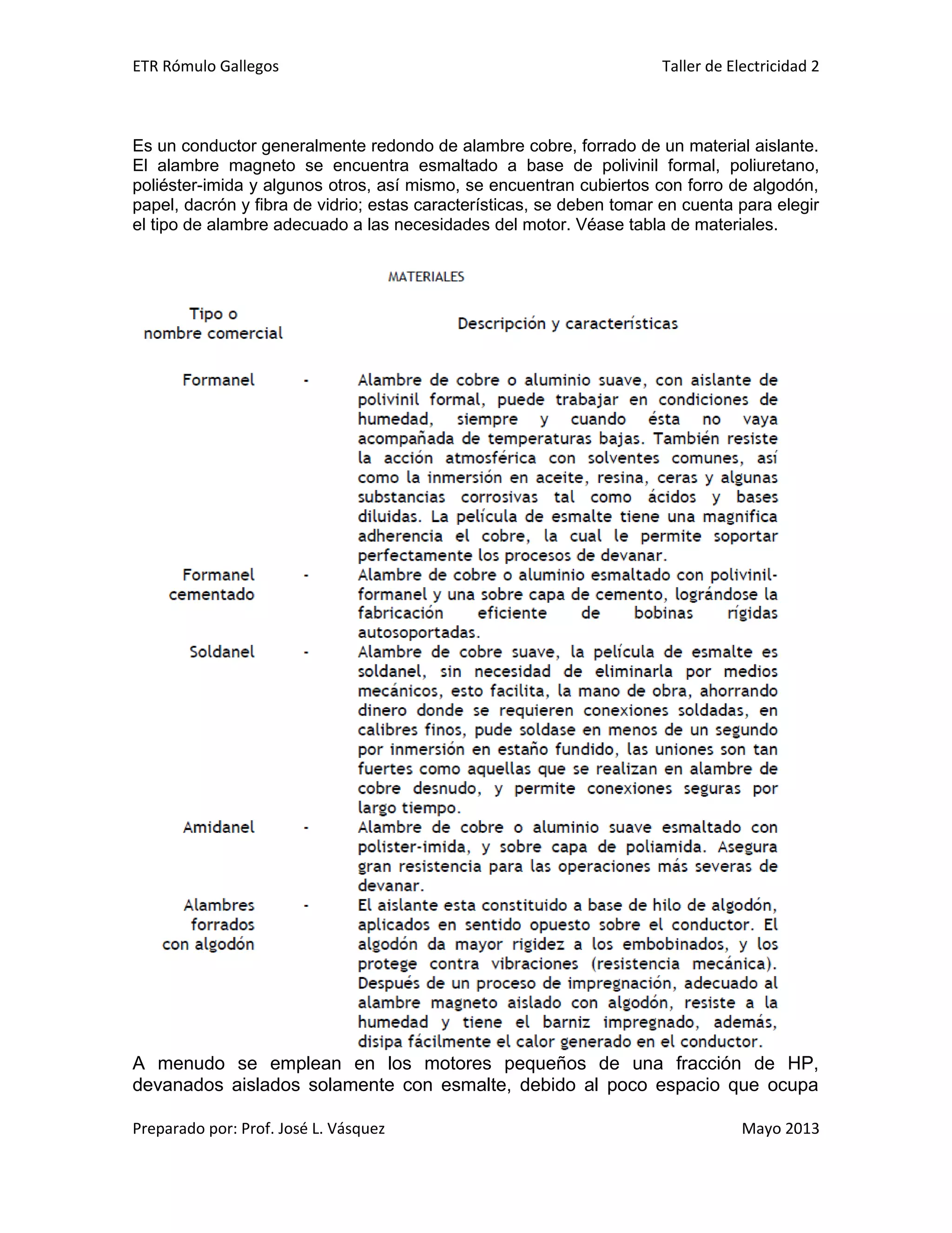 Motores electricos guia 3 estructura | DOC