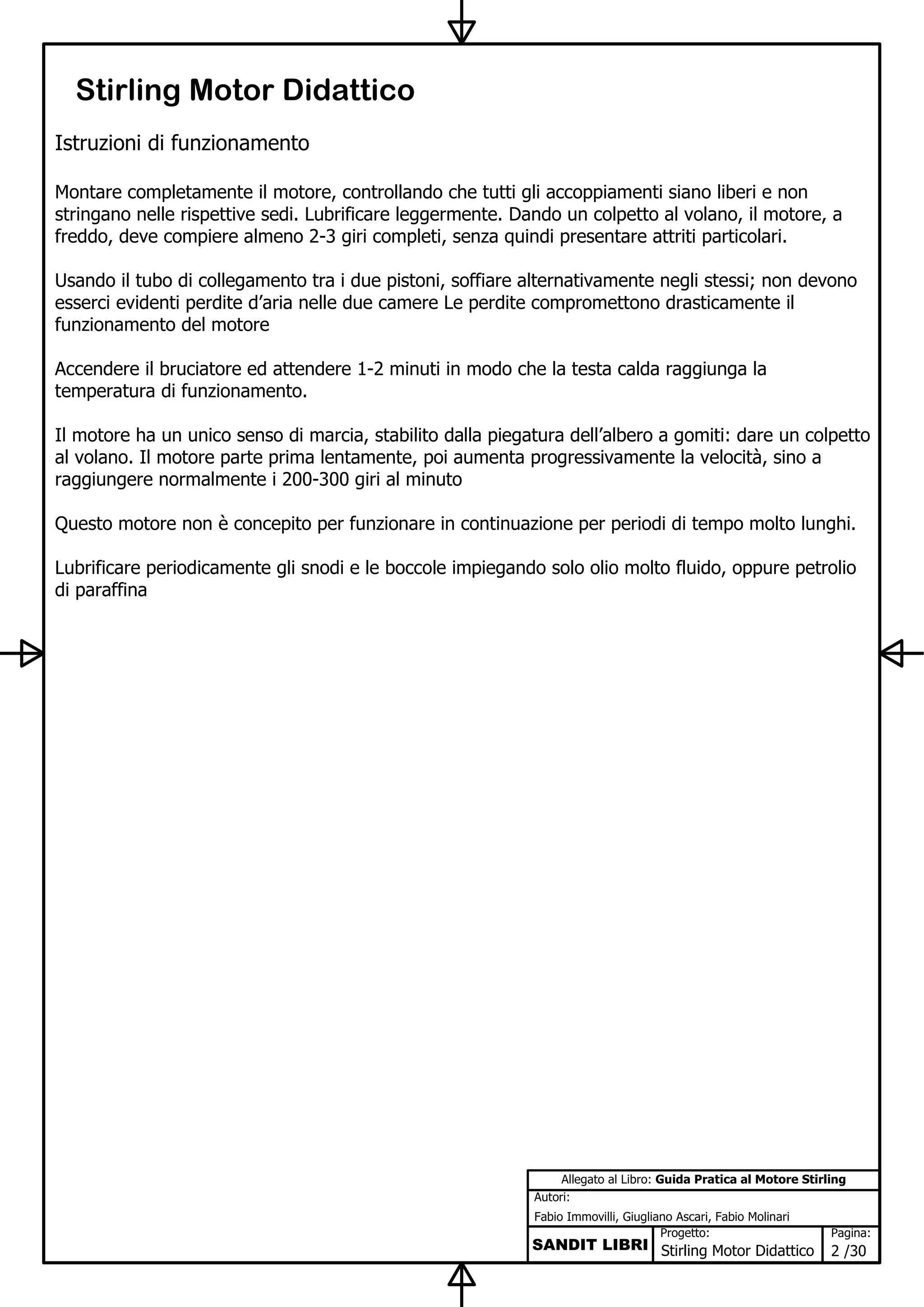 Motore Stirling Didattico | PDF
