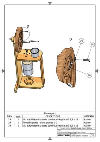 Motore Stirling Didattico | PDF