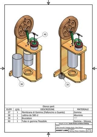 Motore Stirling Didattico | PDF