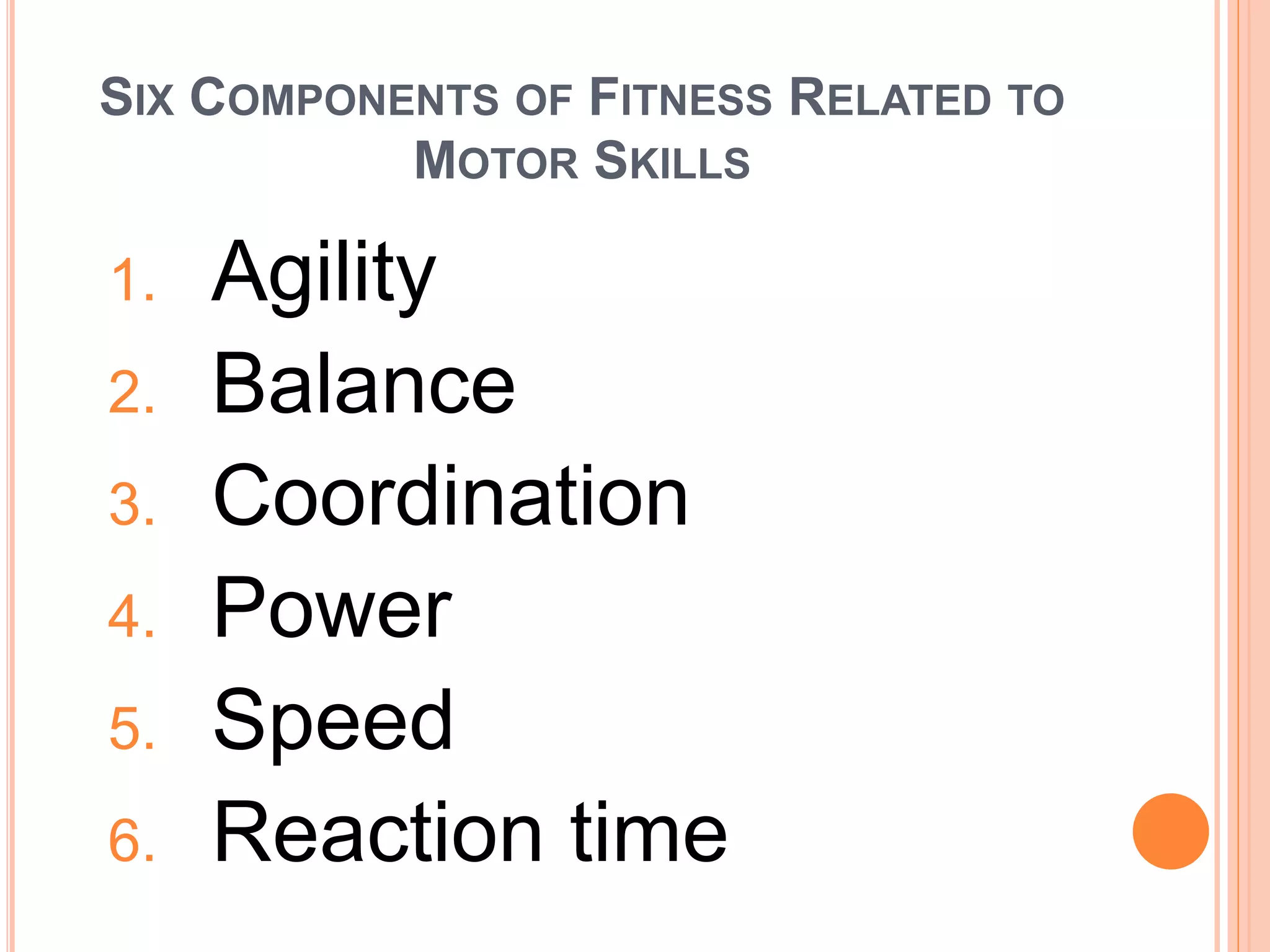 Motor fitness | PPTX