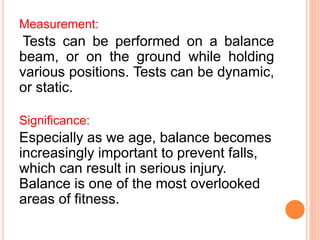 Motor fitness | PPTX