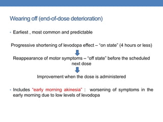 MOTOR FLUCTUATIONS IN ADVANCED PARKINSON’S DISEASE.pptx