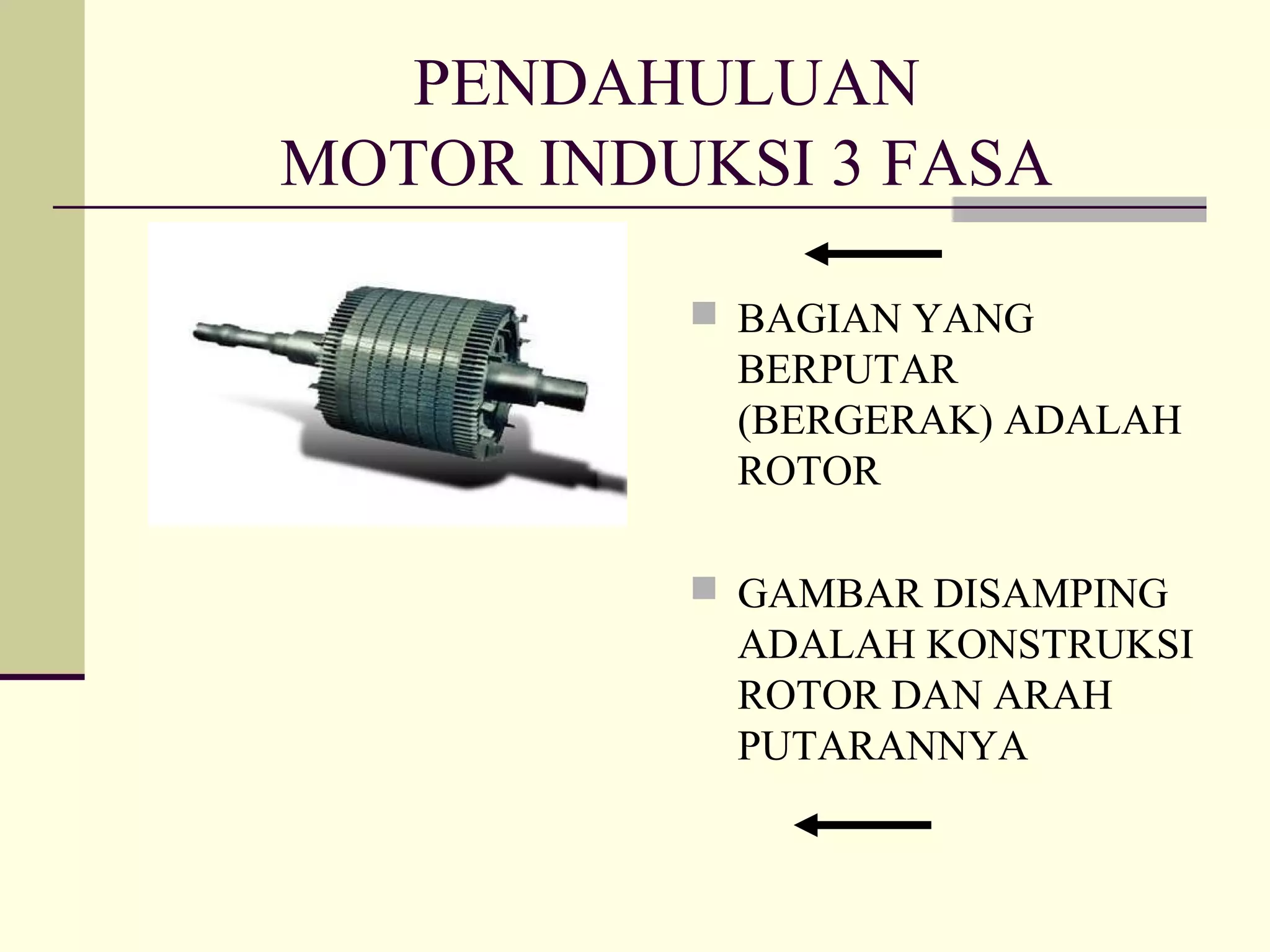 Motor induksi 3_fasa | PPT