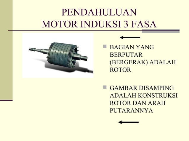 Motor induksi 3_fasa | PPT