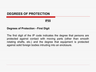 Induction Motors Ingress Protection IP55 | PPT