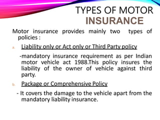 Motorinsurance | PPTX