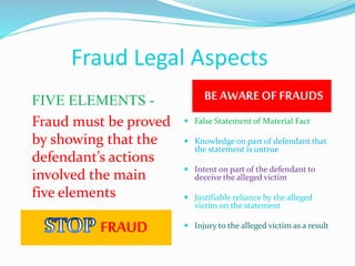 Motor & Automobile Insurance Frauds | PPTX