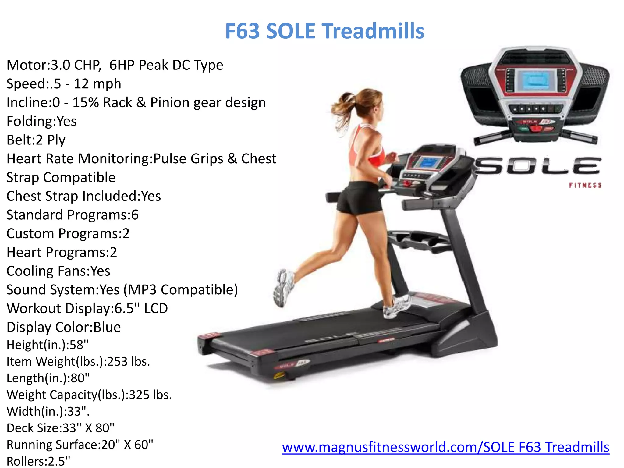 Motorised treadmill | PPSX