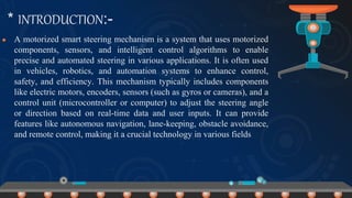 motorized smart sterring mechanics ppt.pptx