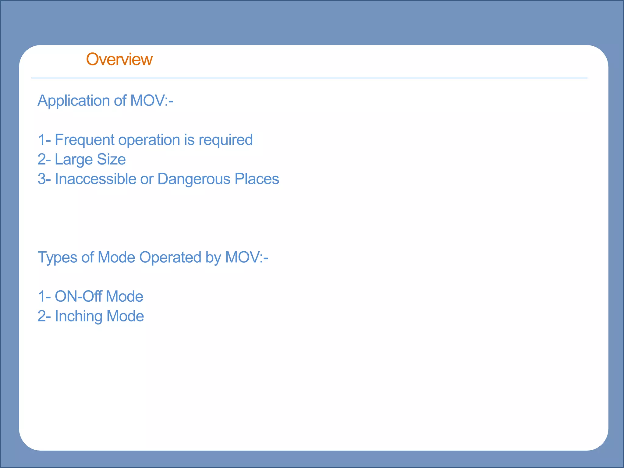 Motorized Valve & Pneumatic Valve Trainning program.pptx