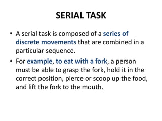 Motor learning | PPTX | Physical Therapy | Wellness