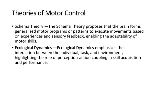 motor learning exercise therapy physiotherapy.pptx | Physical Therapy ...