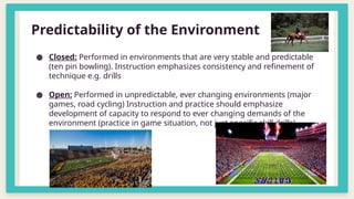 Introduction to Motor Learning and Control | PPTX | Sports