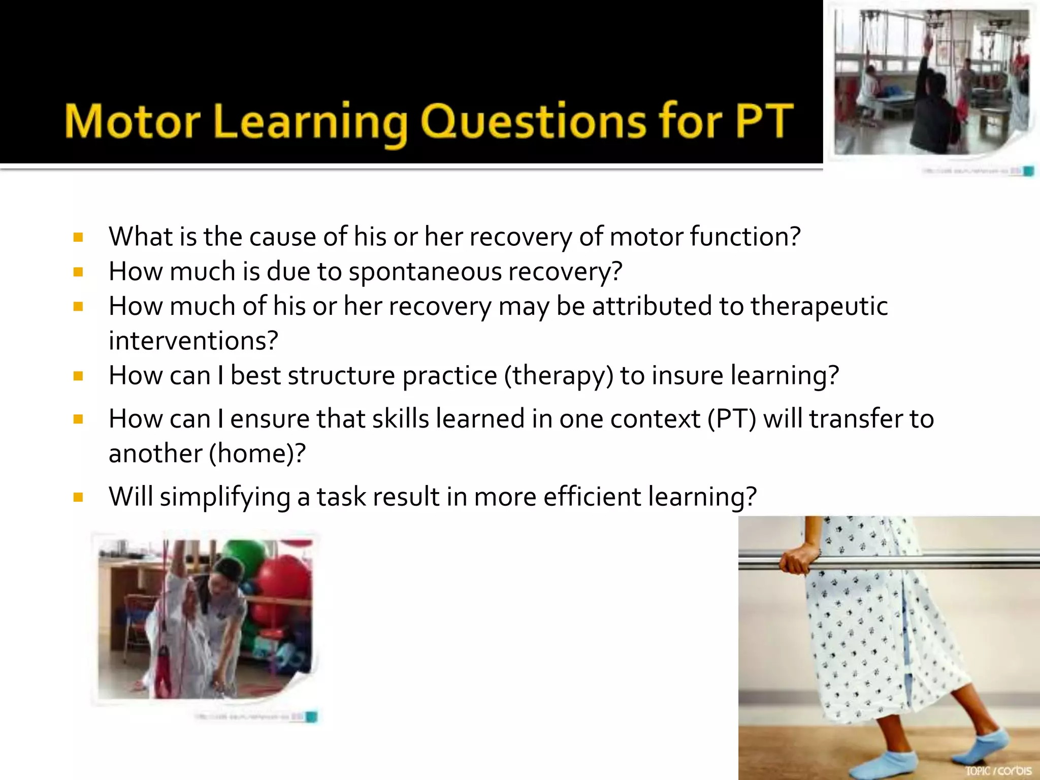Motor learning | PPT