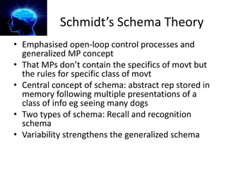Motor learning and recovery of function | PPT | Science