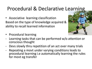 Motor learning and recovery of function | PPT | Science