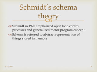 Motor learning ppt | PDF