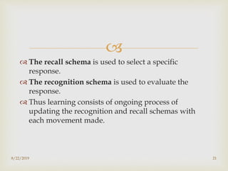 Motor learning ppt | PDF