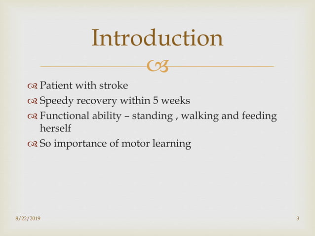 Motor learning ppt | PDF