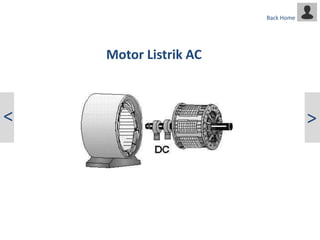 Motor listrik ac dan motor listrik dc | PPTX