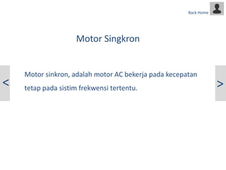 Motor listrik ac dan motor listrik dc | PPTX
