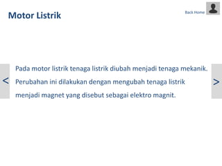 Motor listrik ac dan motor listrik dc | PPTX