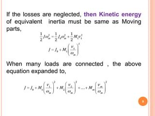 Motor load dynamics | PPTX