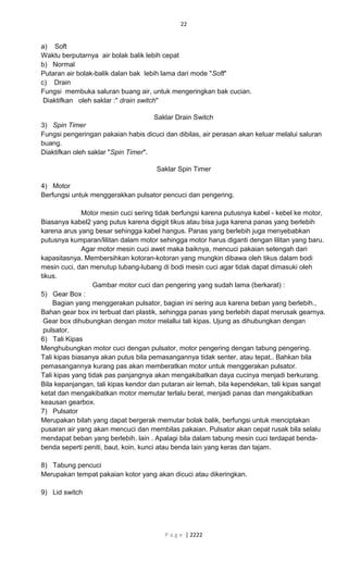 Motor mesin pengering berputar pelan jadi 2 | DOC