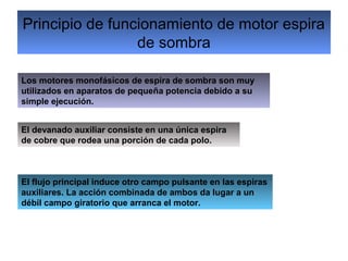Motor monofasico | PPT