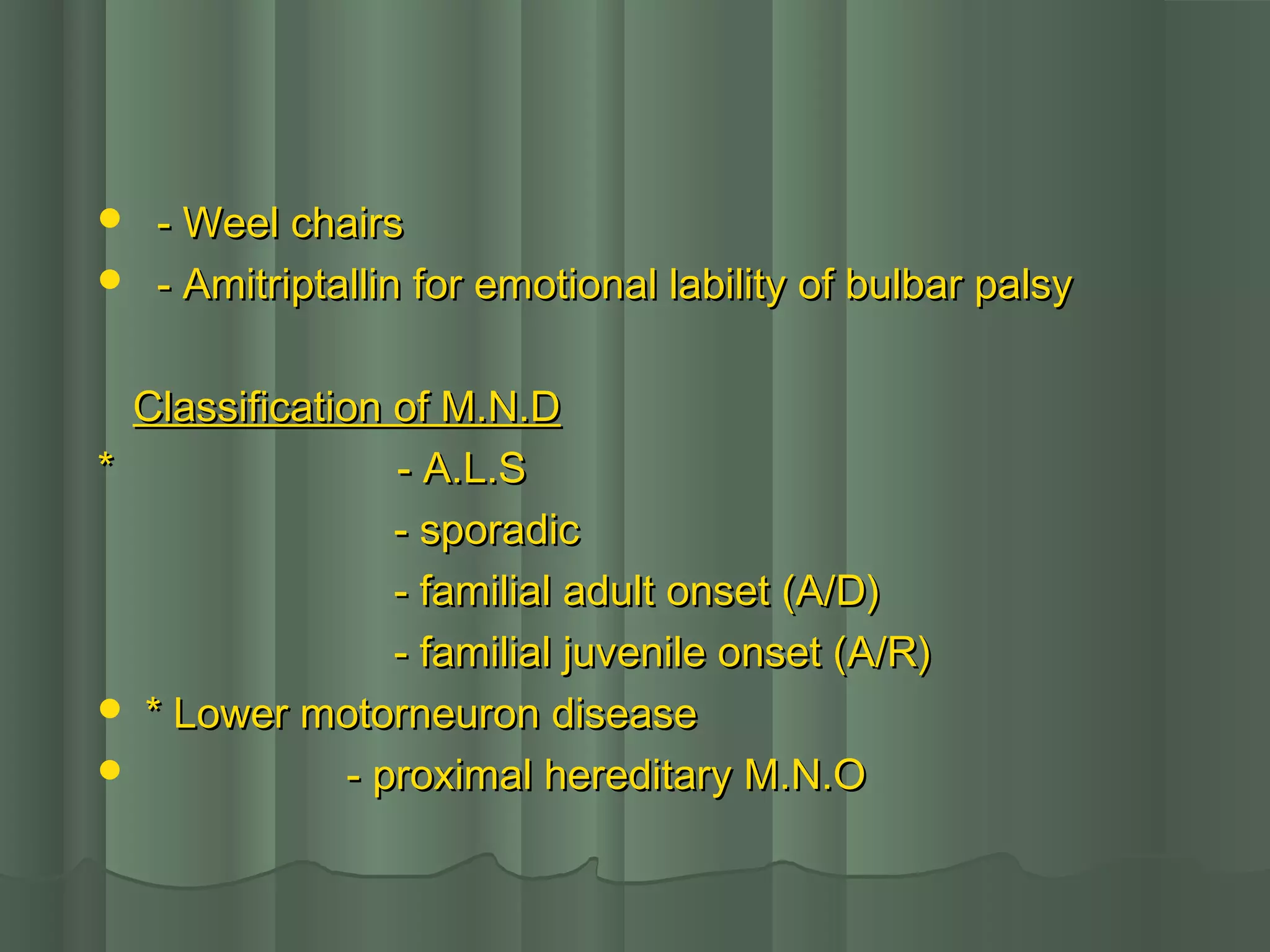 Motor neuron disease | PPT